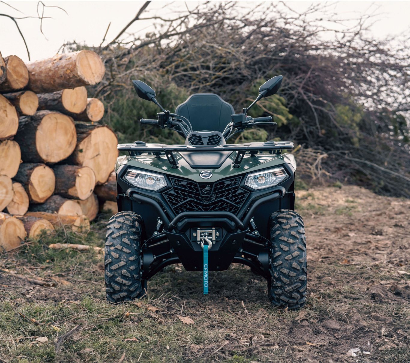 2025 CFMOTO CFORCE 400 TOURING Hunter Green | Home | Powersports Link Financing - New & Used ...