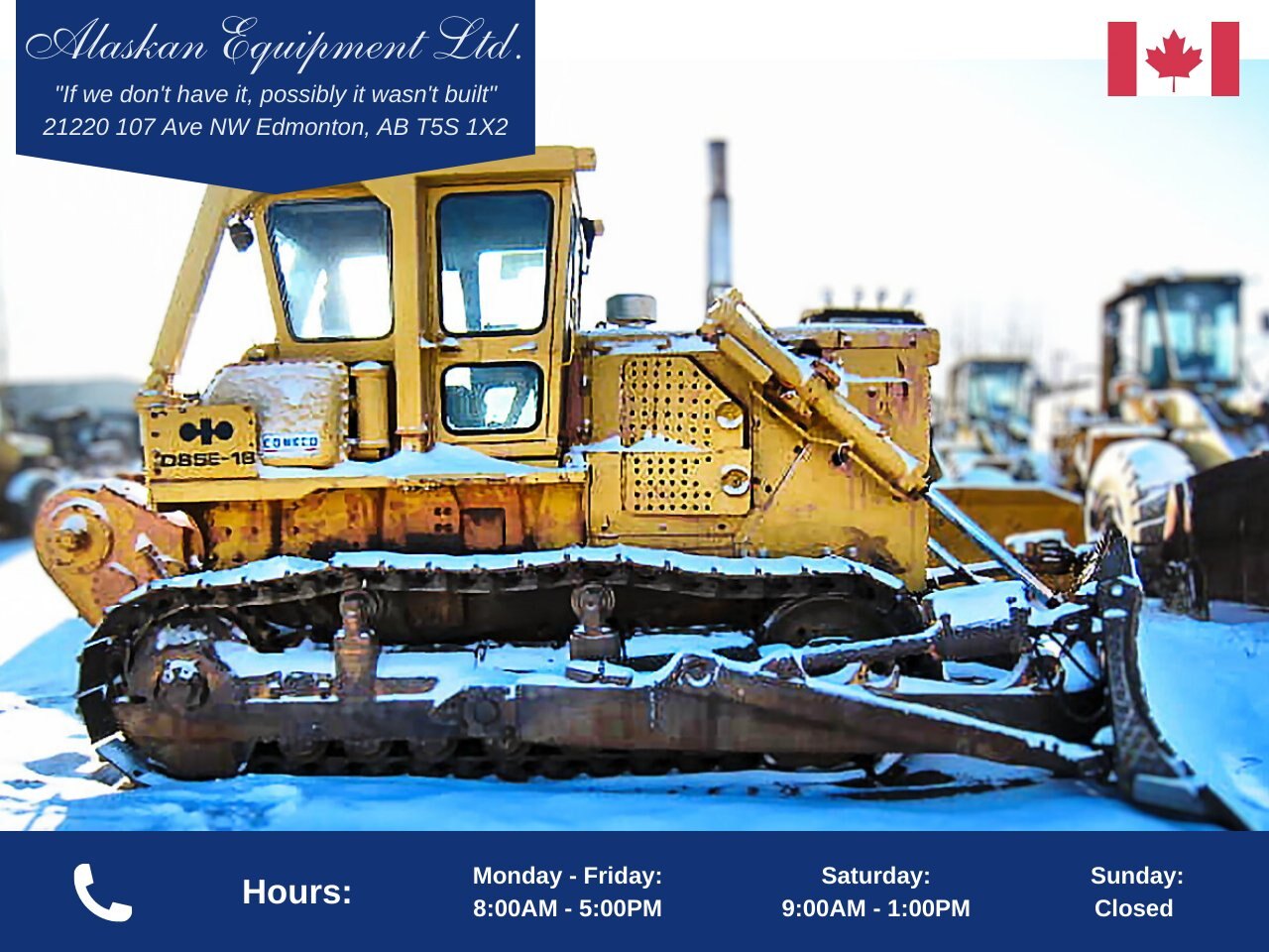 1988 Komatsu D85E-18 Crawler Tractor | E4-6365 | Alaskan Equipment ...