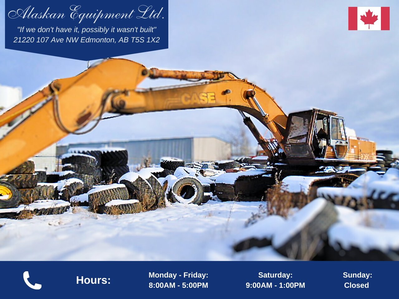 1993 Case 9060 Crawler Excavator with Ohio 48" Magnet | E1-0033 ...