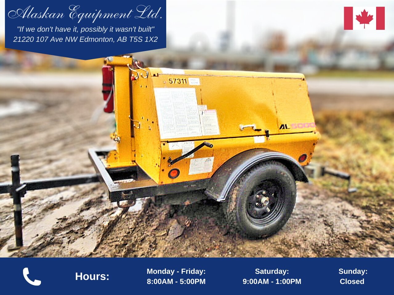 2010 Terex AL500 Portable 8KW Single Axle Light Tower | Z5-0226 ...