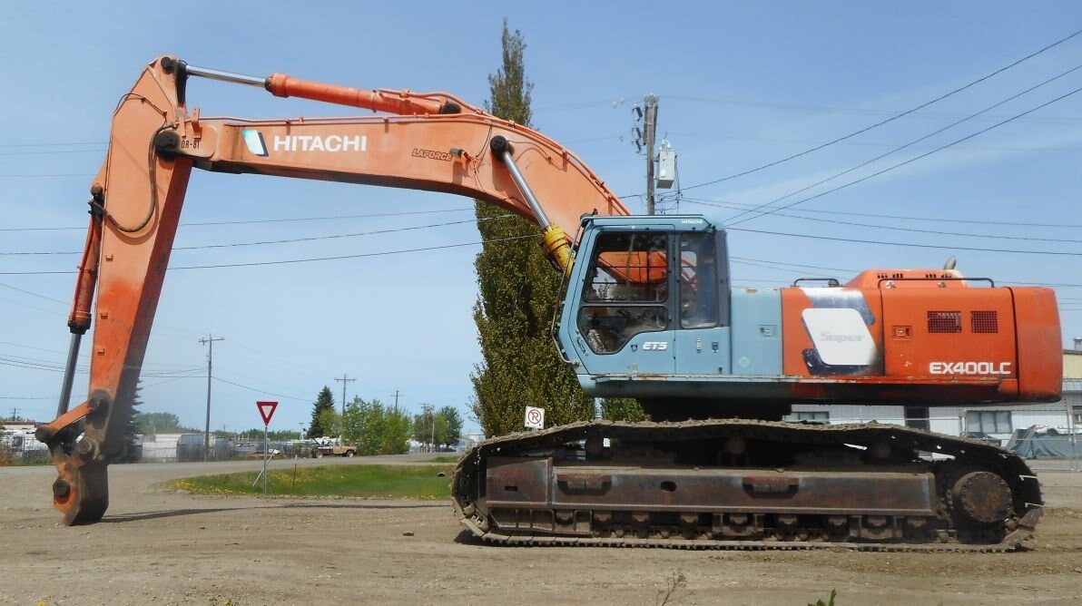 1995 Hitachi EX400LC 3 Hydraulic Excavator