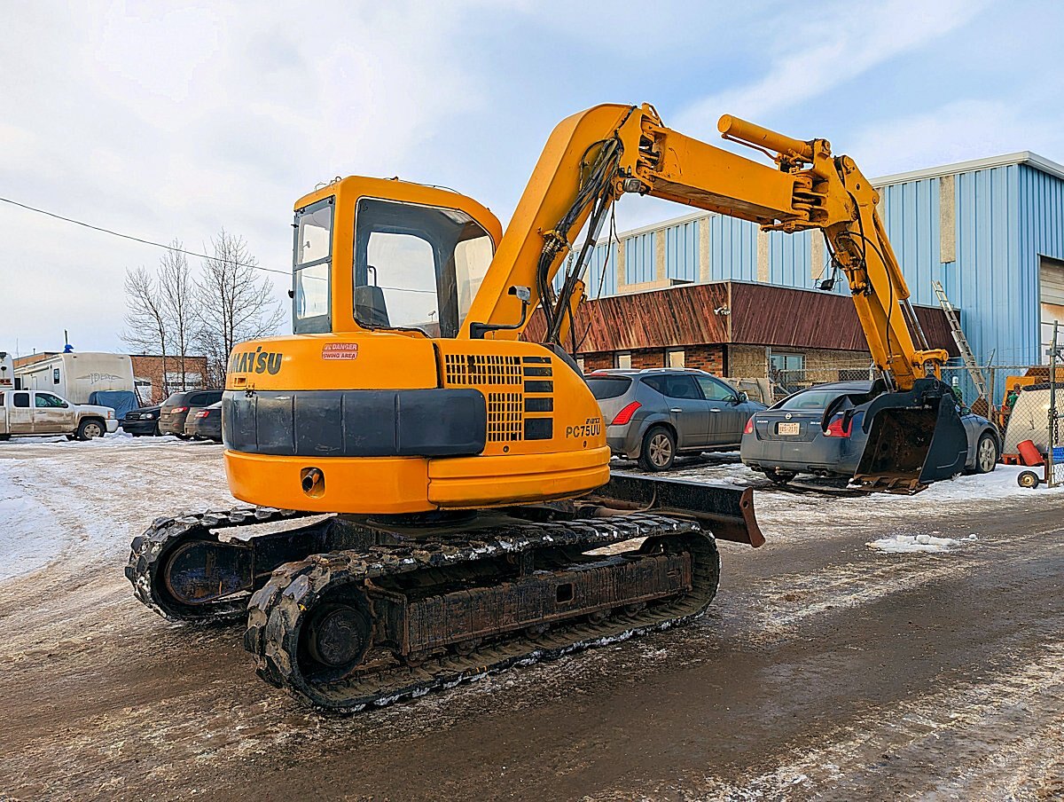 1995 Komatsu PC75UU-2 Hydraulic Excavator | E1-0529 | Alaskan Equipment ...