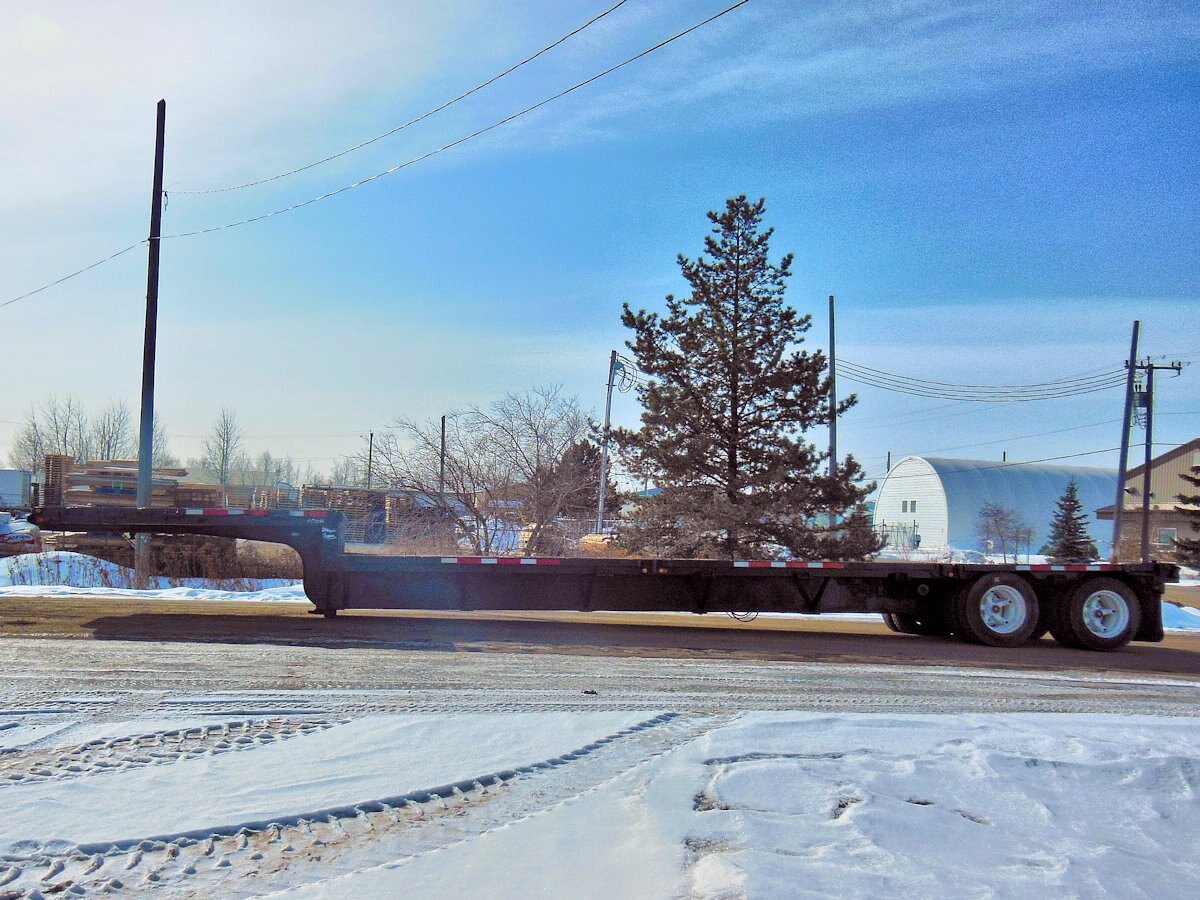 1980 Fruehauf 45 ft T/A Extendable Step Deck Trailer | Y1A-0315 ...