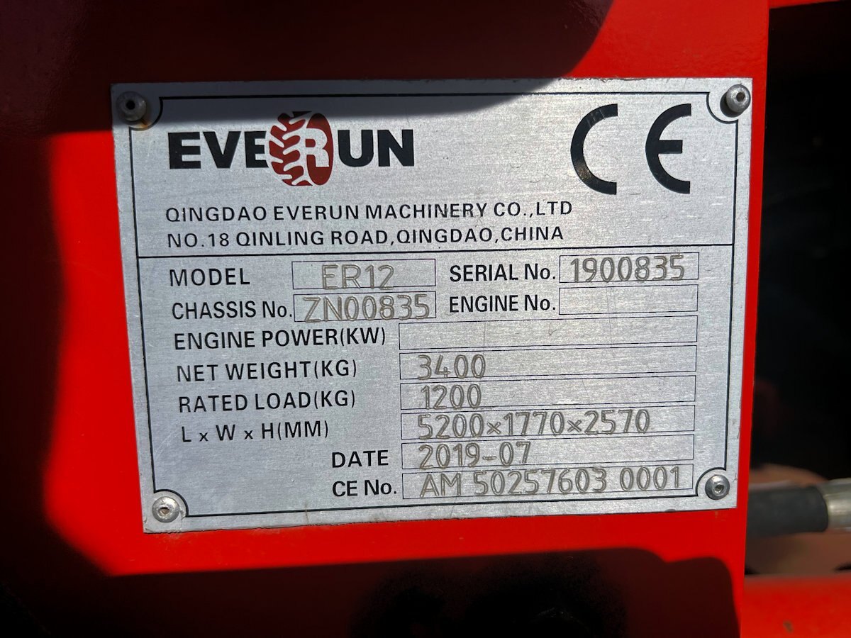 2019 Everun ER12 Wheel Loader | E3-0835 | Alaskan Equipment | Heavy ...