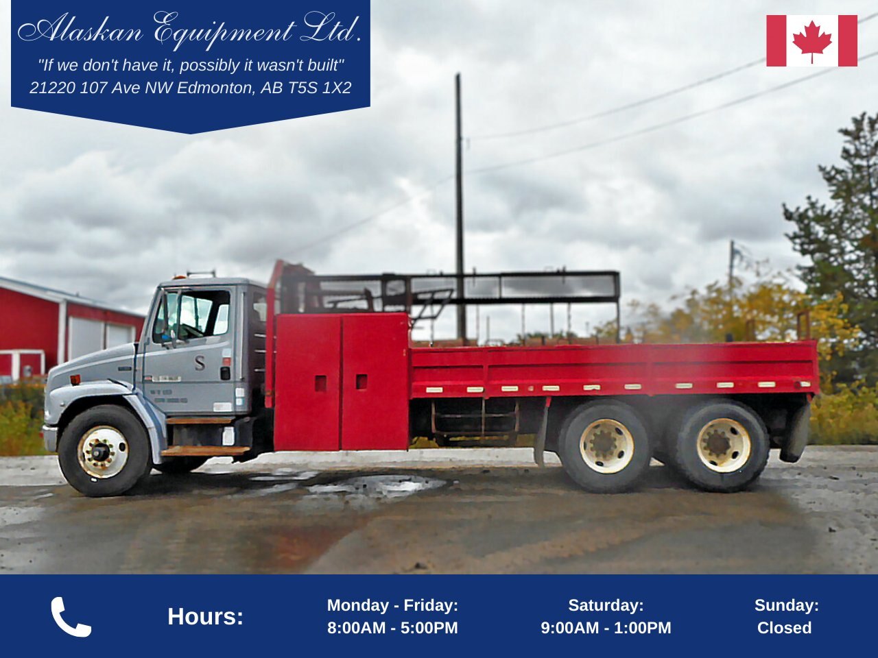 1999 Freightliner FL80 T/A BOP Hauler | T1-6609 | Alaskan Equipment ...
