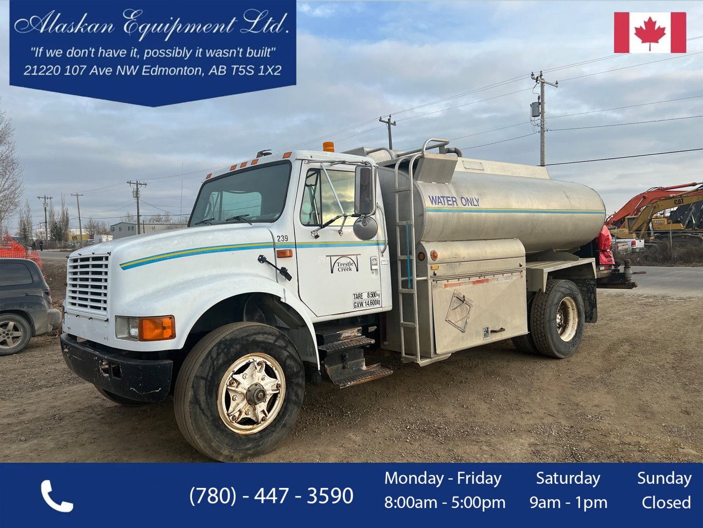 1994 International 4700 Tank truck | S5-5600 | Alaskan Equipment ...