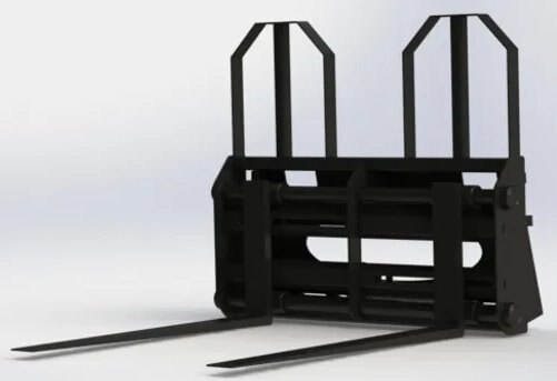 Martatch HYDRAULIC PALLET FORK SPREADERS 7500 LBS W/ SAFETY FRAMES