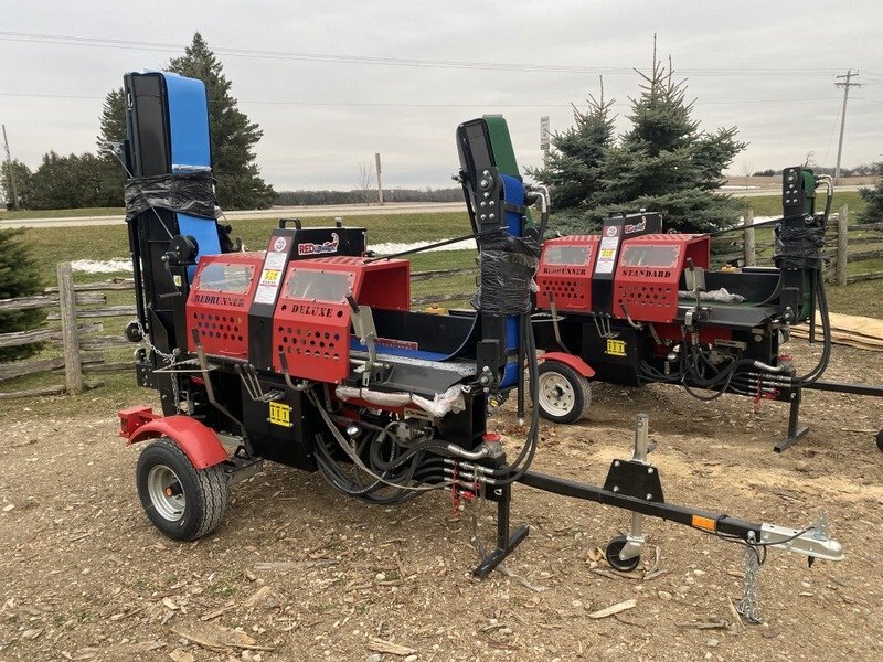 BRAND NEW VALLEE DELUXE RED RUNNER FIREWOOD PROCESSOR | 2024006 ...