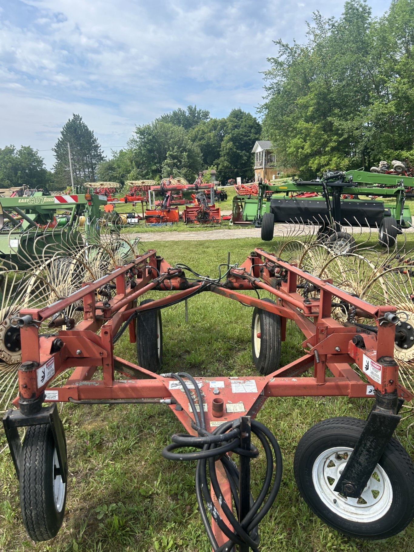H&S 8 Wheel Bi-Fold Rake | Bromley Farm Supply Ltd - 1.613.649.2457 ...
