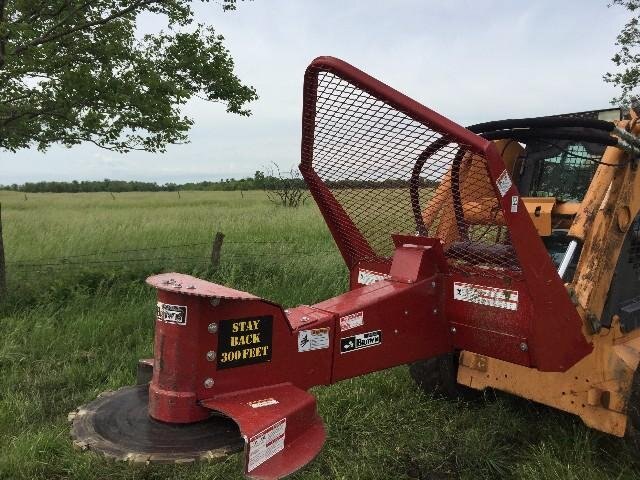Brown|Brown Tree Saw Hydraulic, Skid Steer