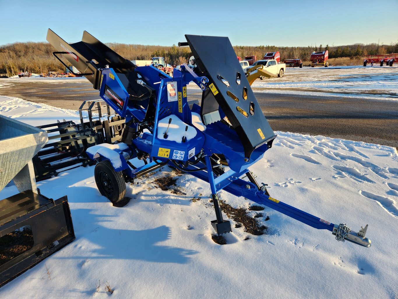 NEW Wallenstein WP525 firewood processor | Bob Mark Equipment Sales ...