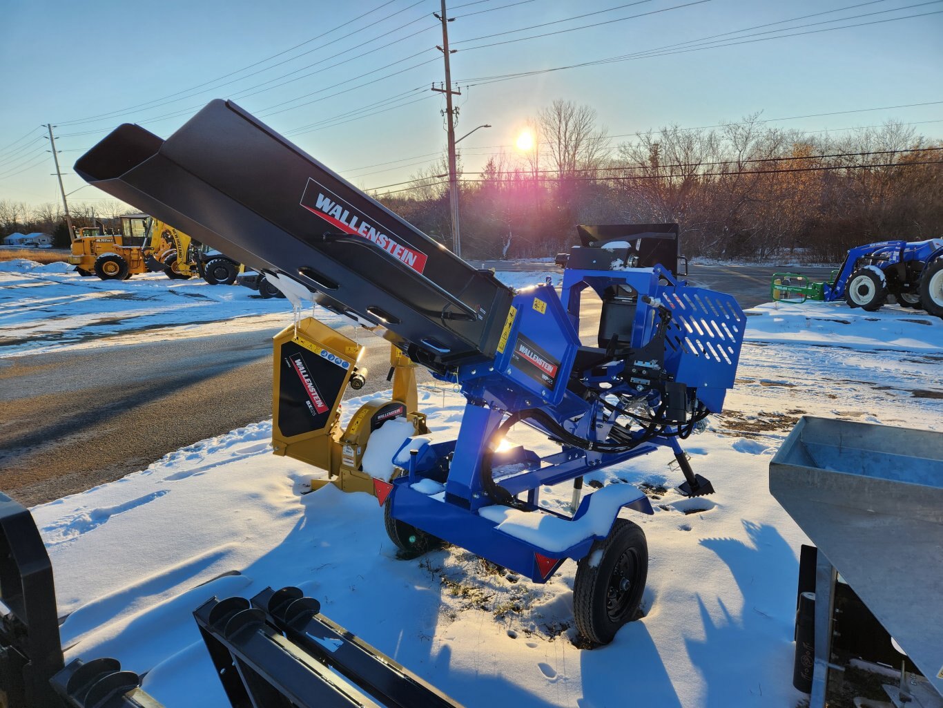 NEW Wallenstein WP525 firewood processor | Bob Mark Equipment Sales ...