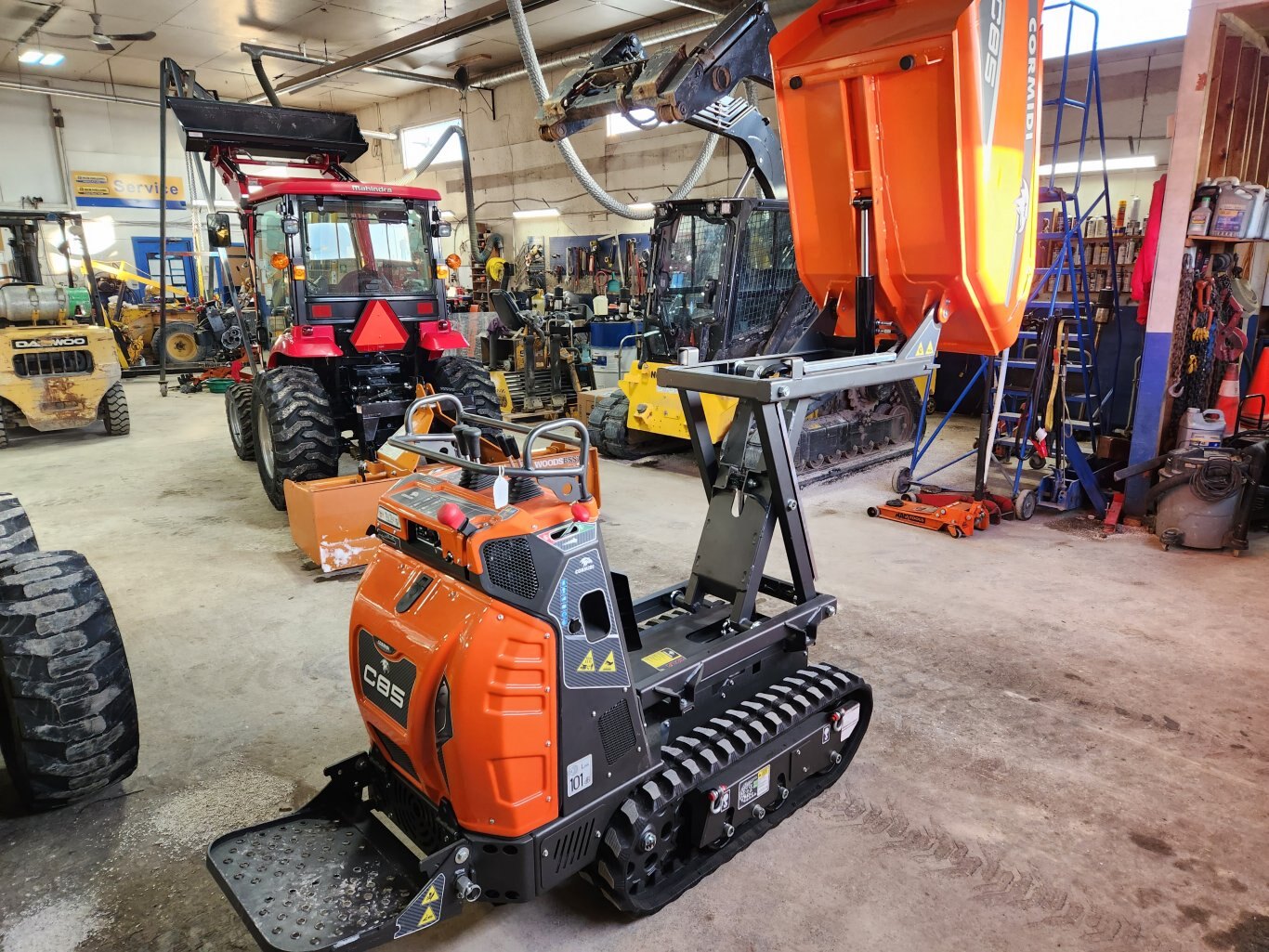 NEW Cormidi C85 Hi-Tip dumper | Bob Mark Equipment Sales & Rentals ...