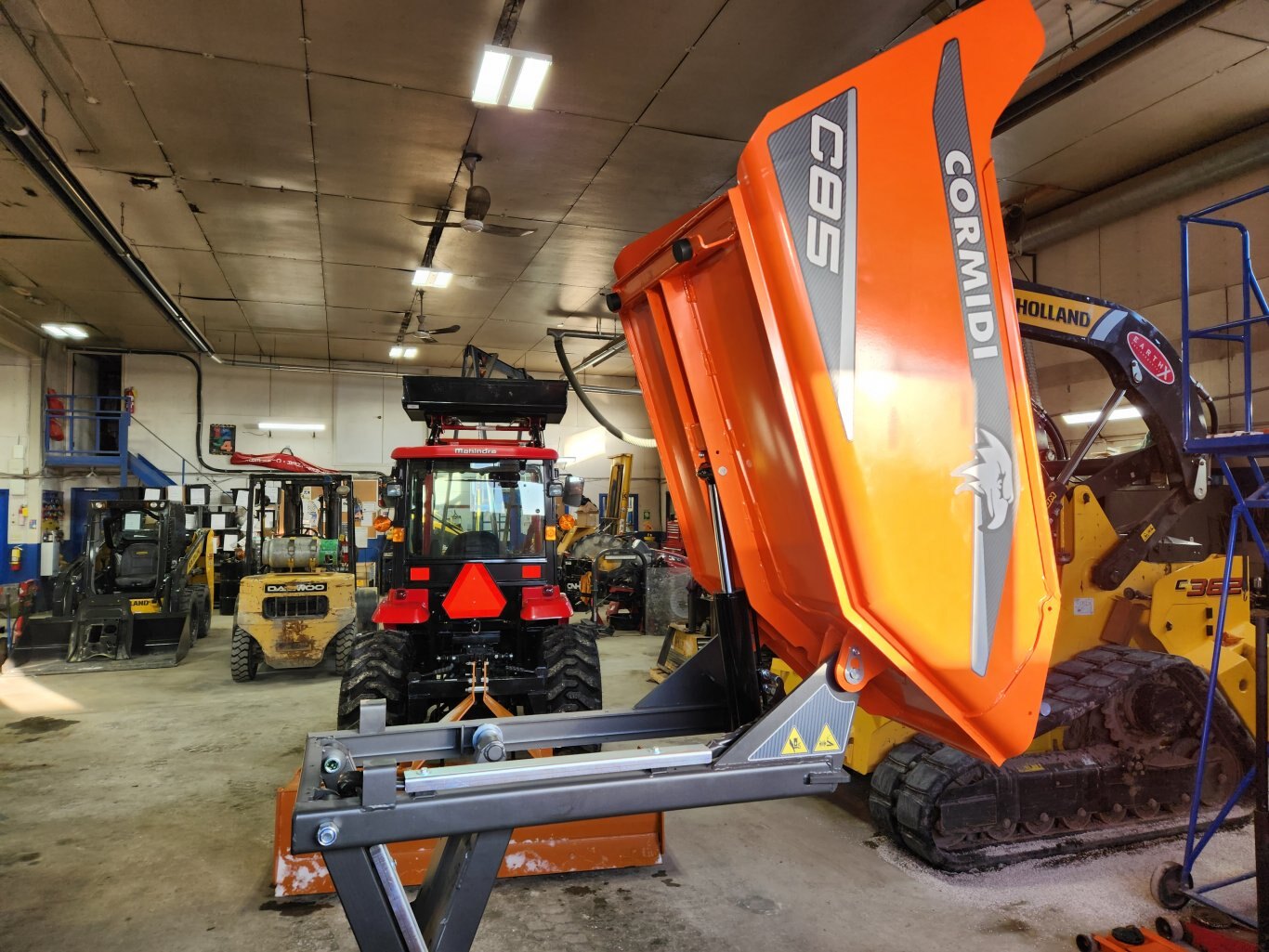 NEW Cormidi C85 Hi-Tip dumper | Bob Mark Equipment Sales & Rentals ...