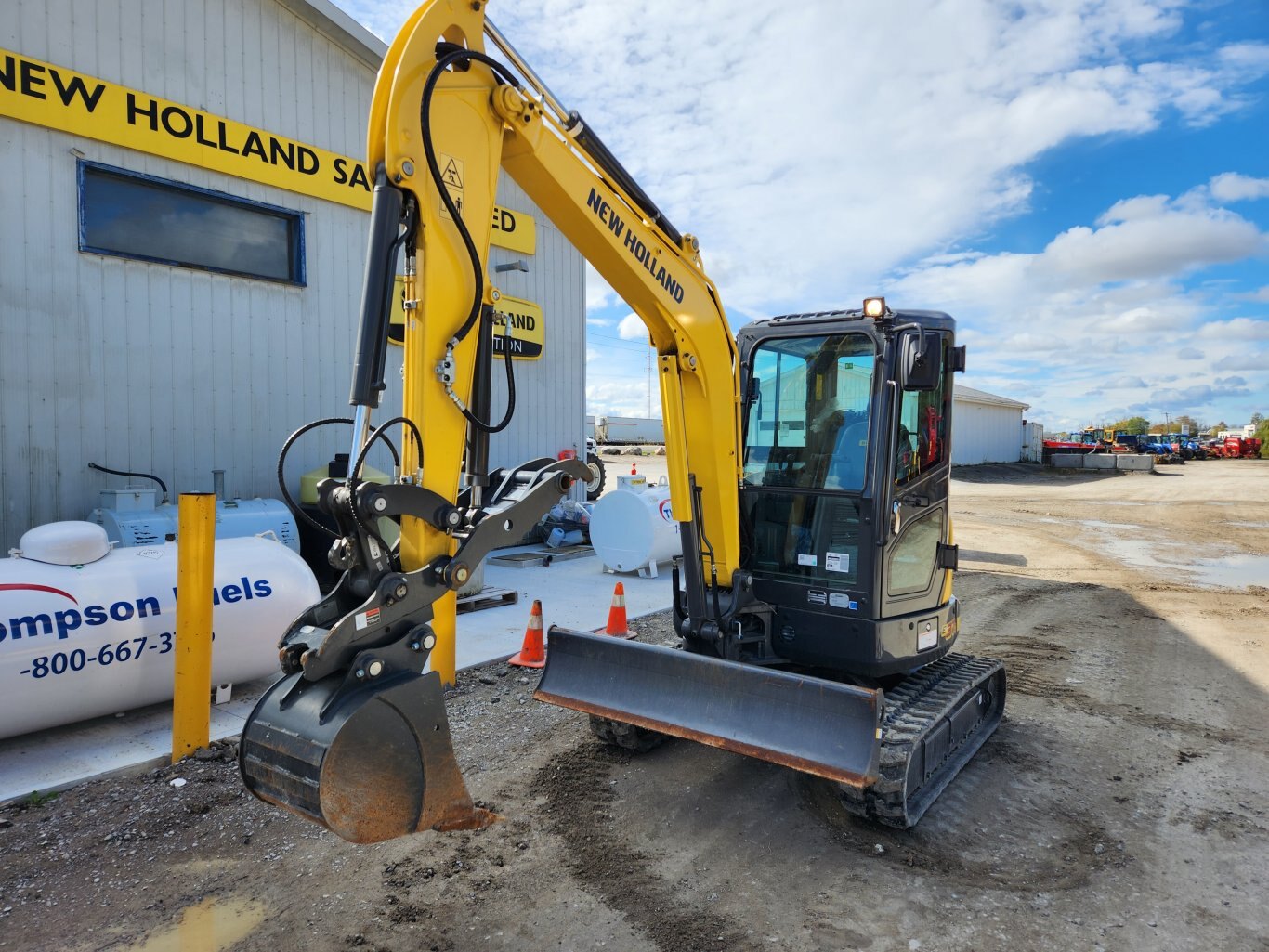 New Holland E37C compact excavator | Bob Mark Equipment Sales & Rentals ...