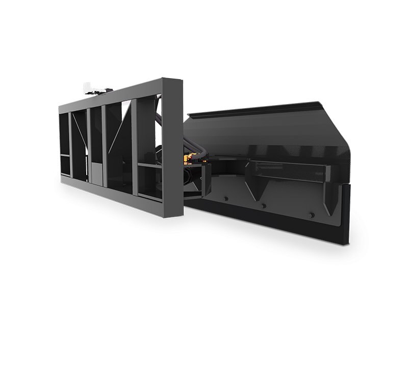 HLA Rubber Feed Alley Scraper | Shaw Brother Attachments - Shipping to ...