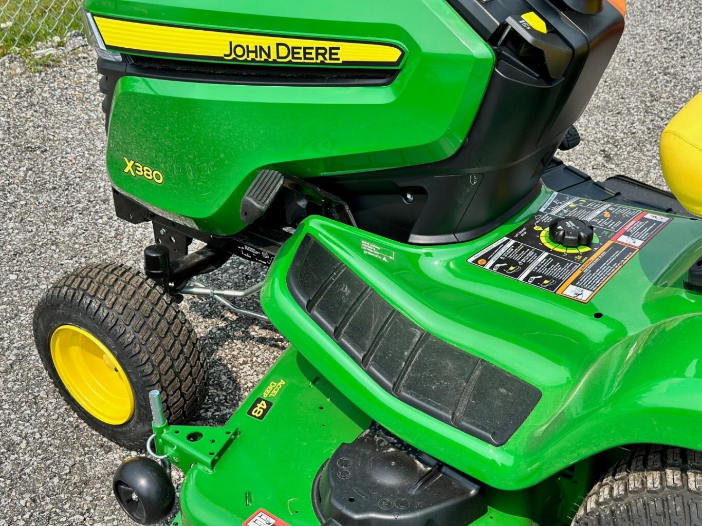John Deere X380 Lawn Tractor w/ 48-inch Deck | BYERS EQUIPMENT ...