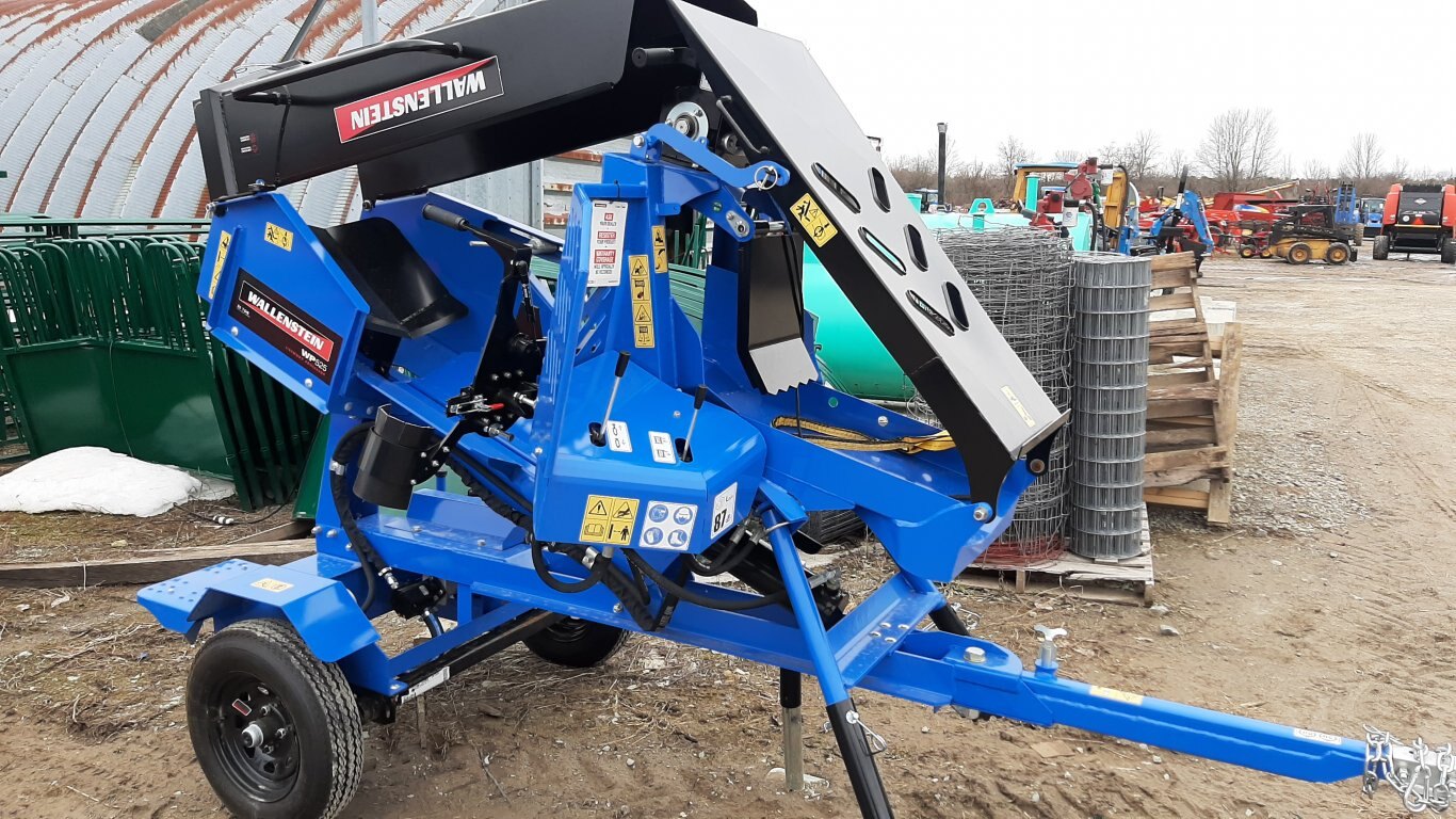 2022 WALLENSTEIN WP525 TRAILER MOUNTED WOOD PROCESSOR | WP525 | Smith's ...