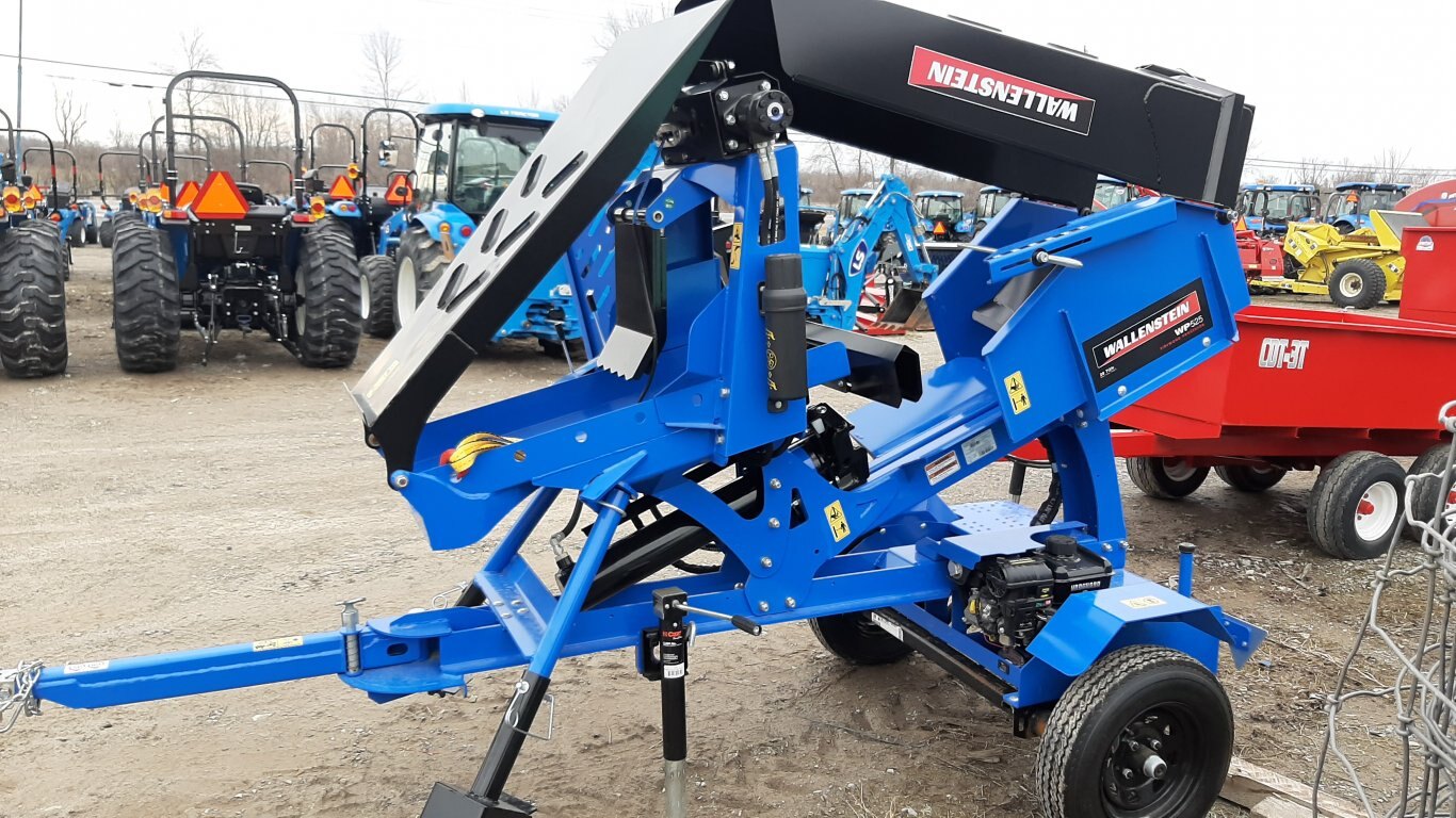 2022 WALLENSTEIN WP525 TRAILER MOUNTED WOOD PROCESSOR | WP525 | Smith's ...
