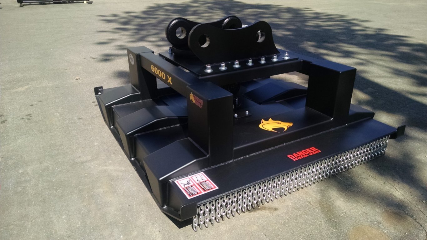 Brush Wolf 6000X HF – High Flow | Mowers, Mulchers & Shredders, Maximum ...