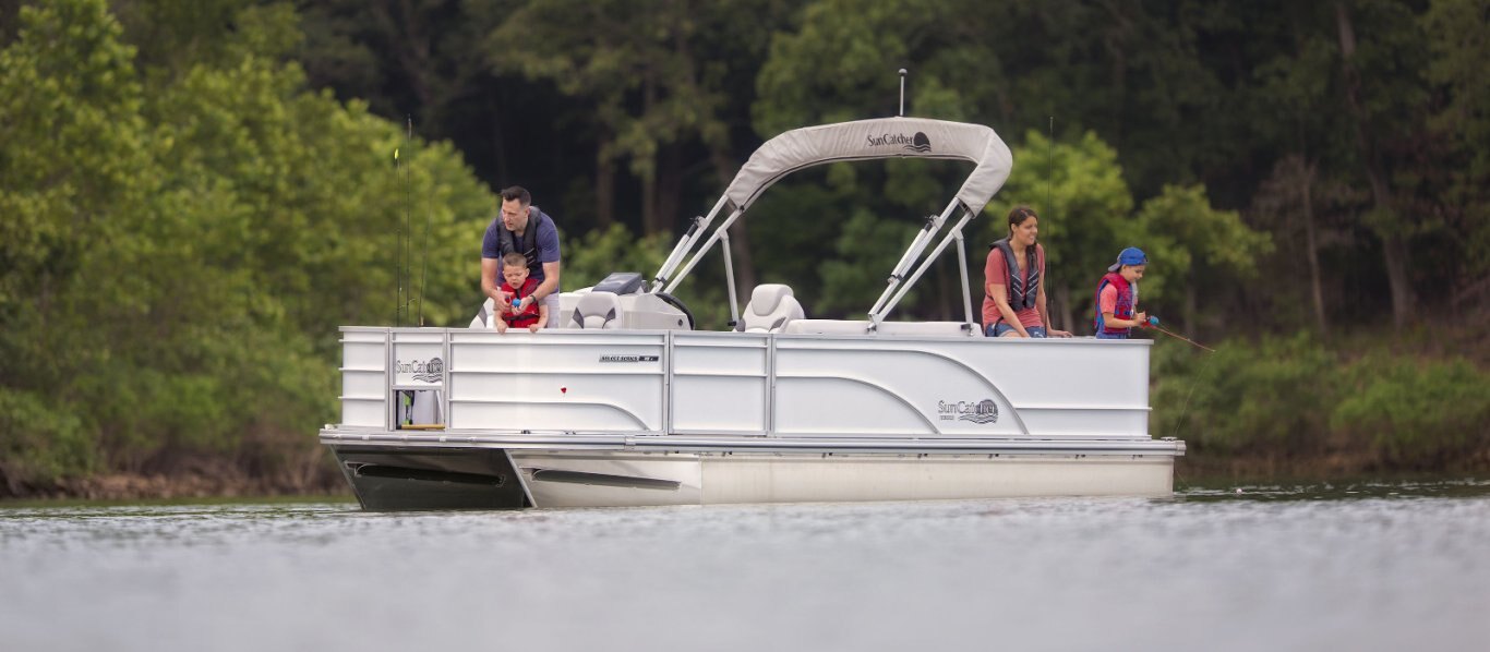 Suncatcher Pontoon boats Page | Northland Marine and Storage 705-489 ...