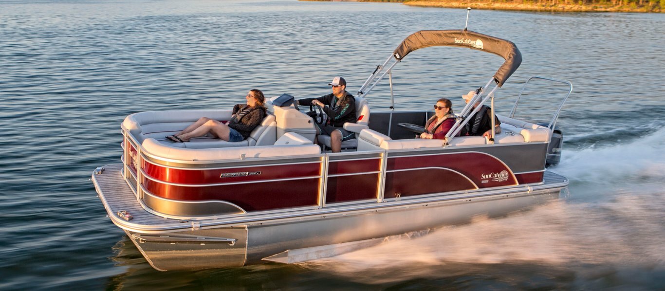 Suncatcher Pontoon boats Page | Northland Marine and Storage 705-489 ...
