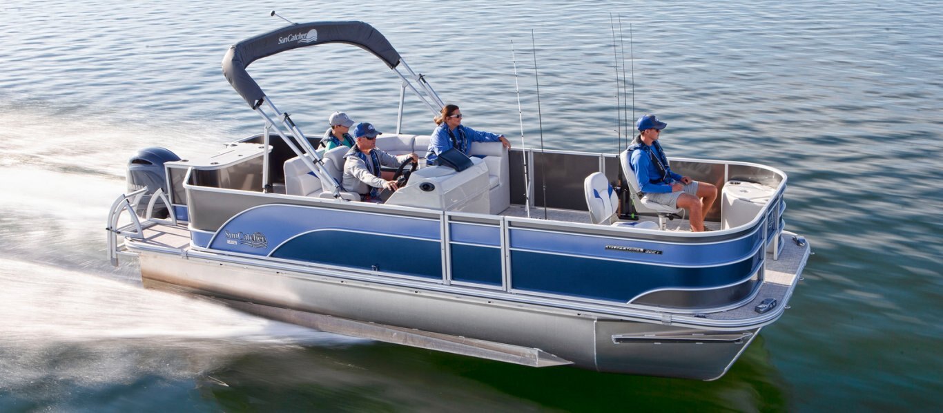Suncatcher Pontoon boats Page | Northland Marine and Storage 705-489 ...