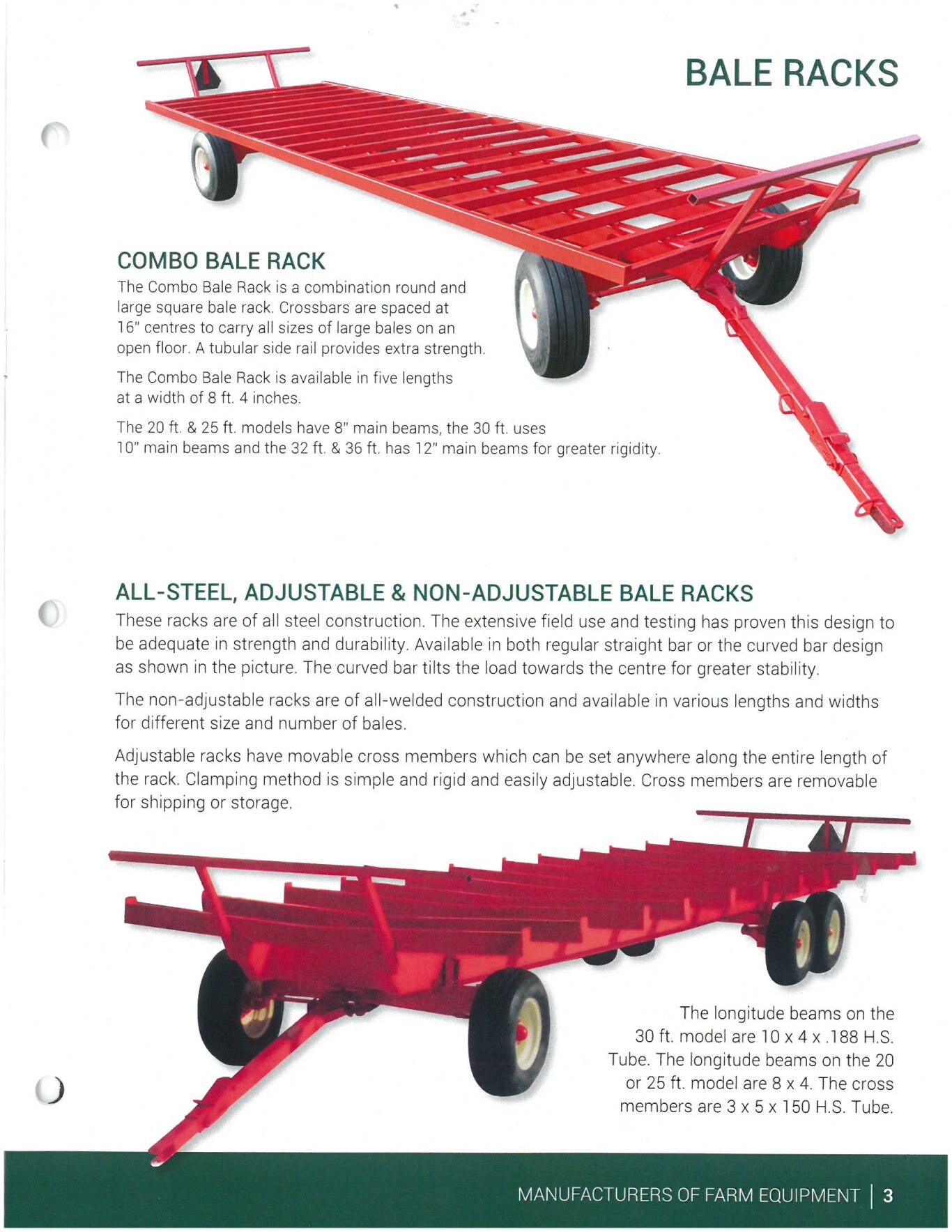 Creekbank Welding Bale Wagons | Embro Farm Systems - Embro Ontario, AG ...
