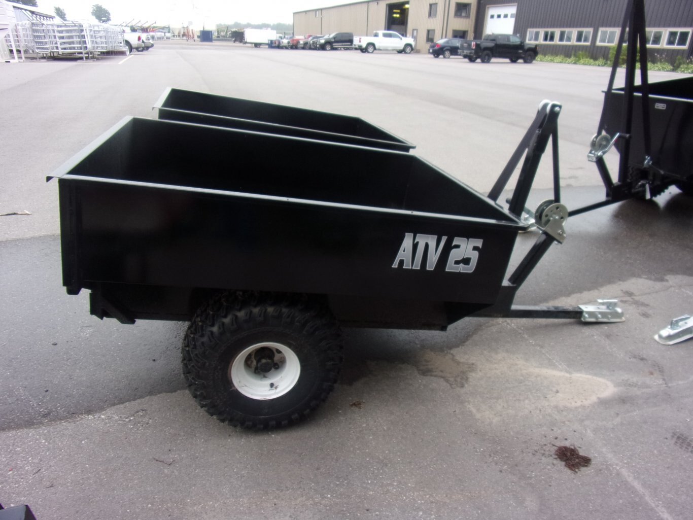 Creekbank Welding ATV 25 Trailer with Winch | Embro Farm Systems ...