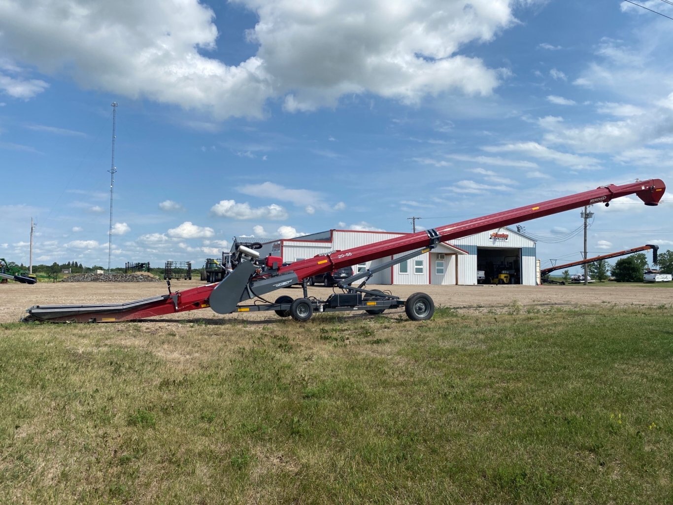 Meridian 45 Ft Truck Load Conveyor c/w 35 HP KohlerMeridian 45 Ft Truck ...
