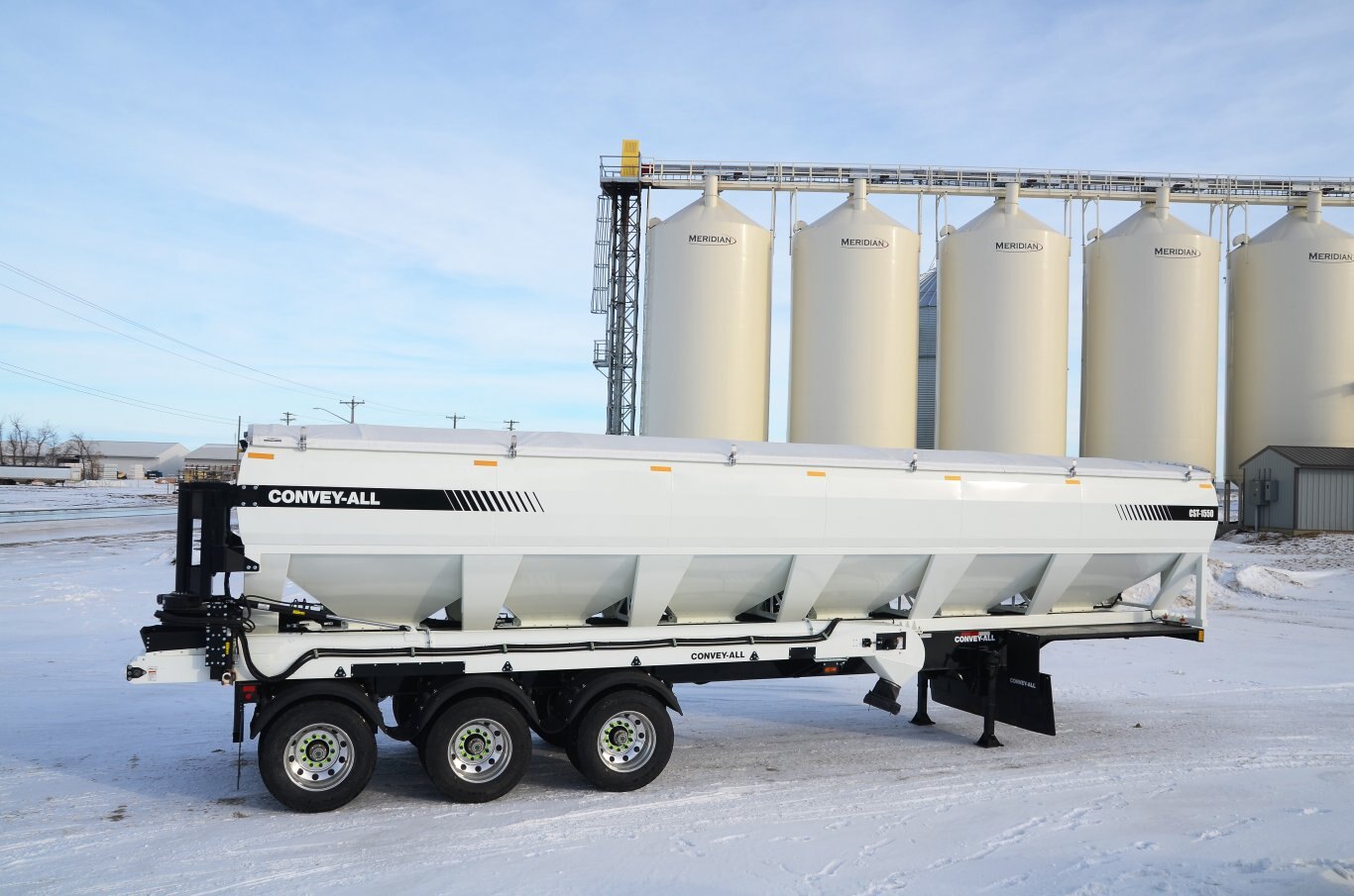 Convey-All CST-1550 Conveyor Unload Seed Tender and Fertilizer ...