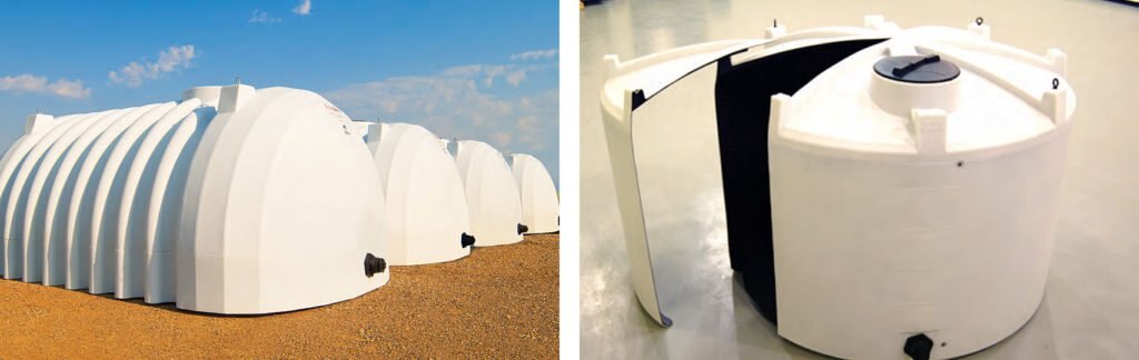 Freeform GEN2 White Outside/Black Inside Poly TanksFreeform GEN2 White ...