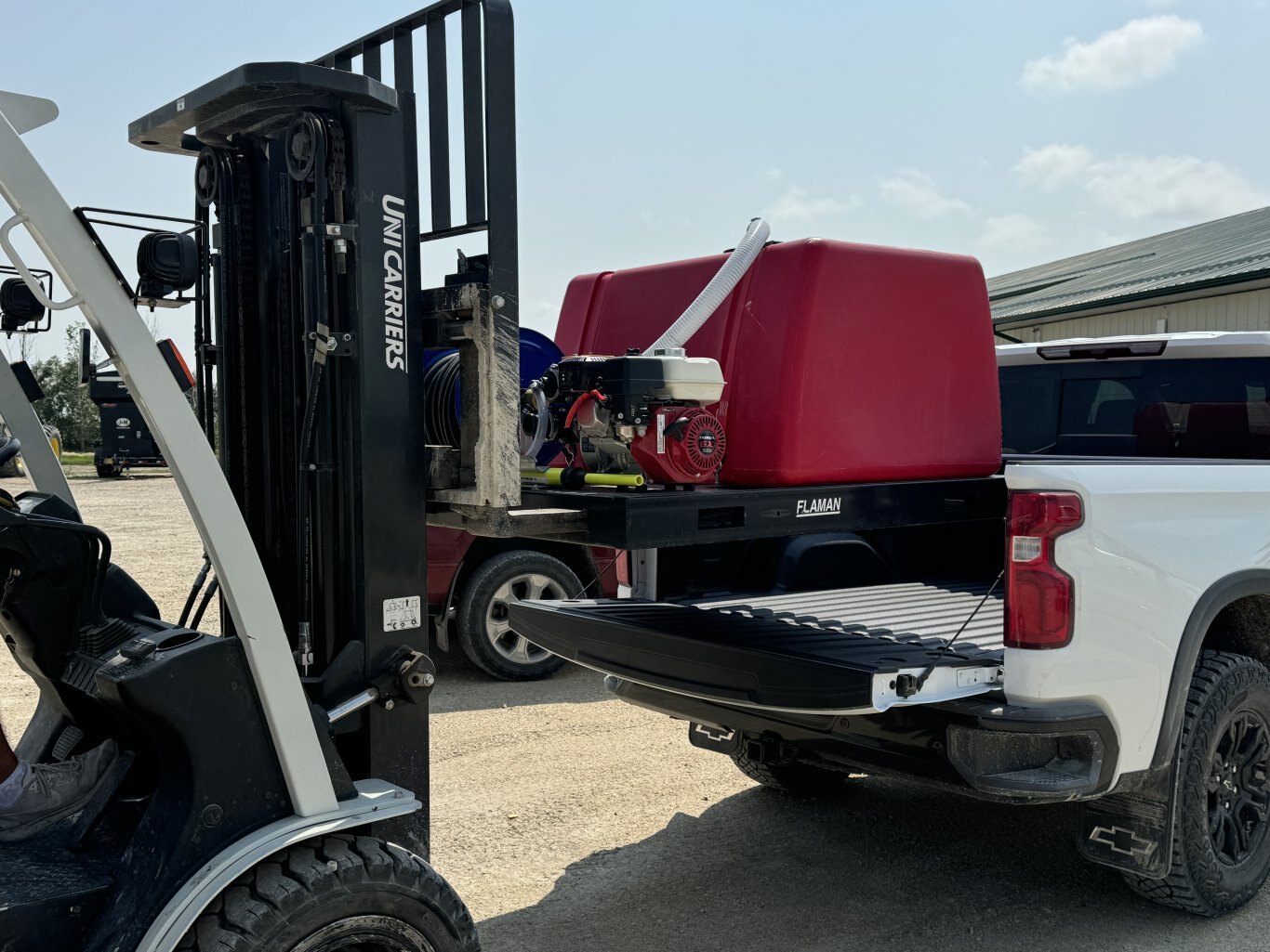 Quick Response Fire Suppression Skid c/w Foam Dispensing Firefighting ...