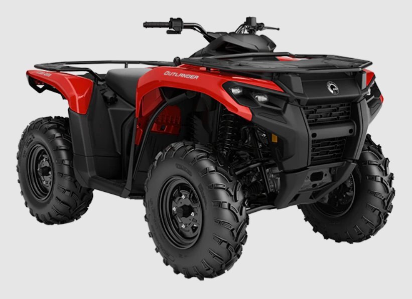 2023 Can-Am Outlander 500 DPS Legion Red | B2489 | BRP and Suzuki ...