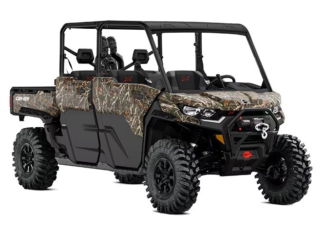 2025 Can-Am Defender MAX X MR With Half Doors Wildland Camo | BRP ...