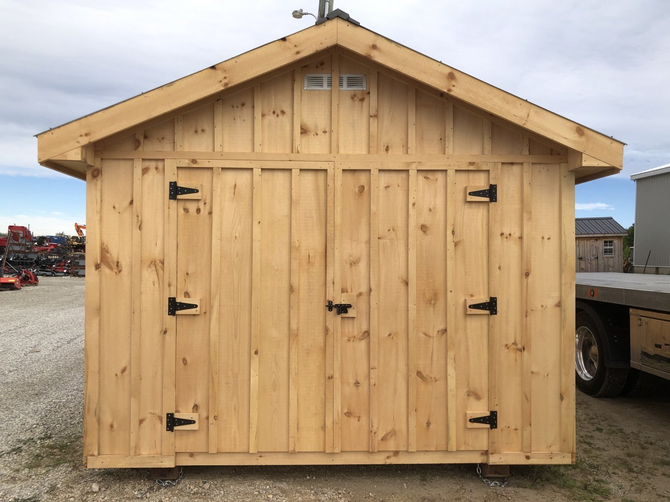 10x16 Board & Batten Shed | MS-10X16SH-CG | Home - Maxwell Sheds ...