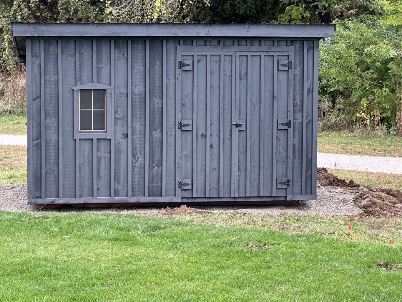 14x10 Wooden Shed with Single Slope Roof | MS-SS-CUSTOM | Home ...