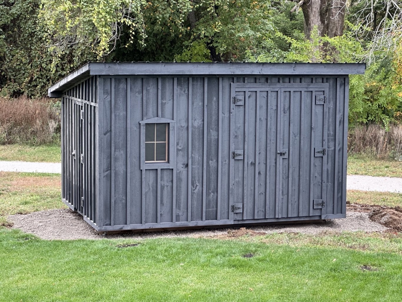 14x10 Wooden Shed with Single Slope Roof | MS-SS-CUSTOM | Home ...