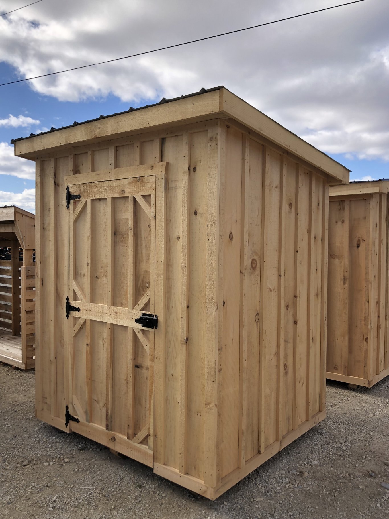 5x6 Outdoor Shed | MS-5X6-SINGLE | Home - Maxwell Sheds - 408065 Grey ...