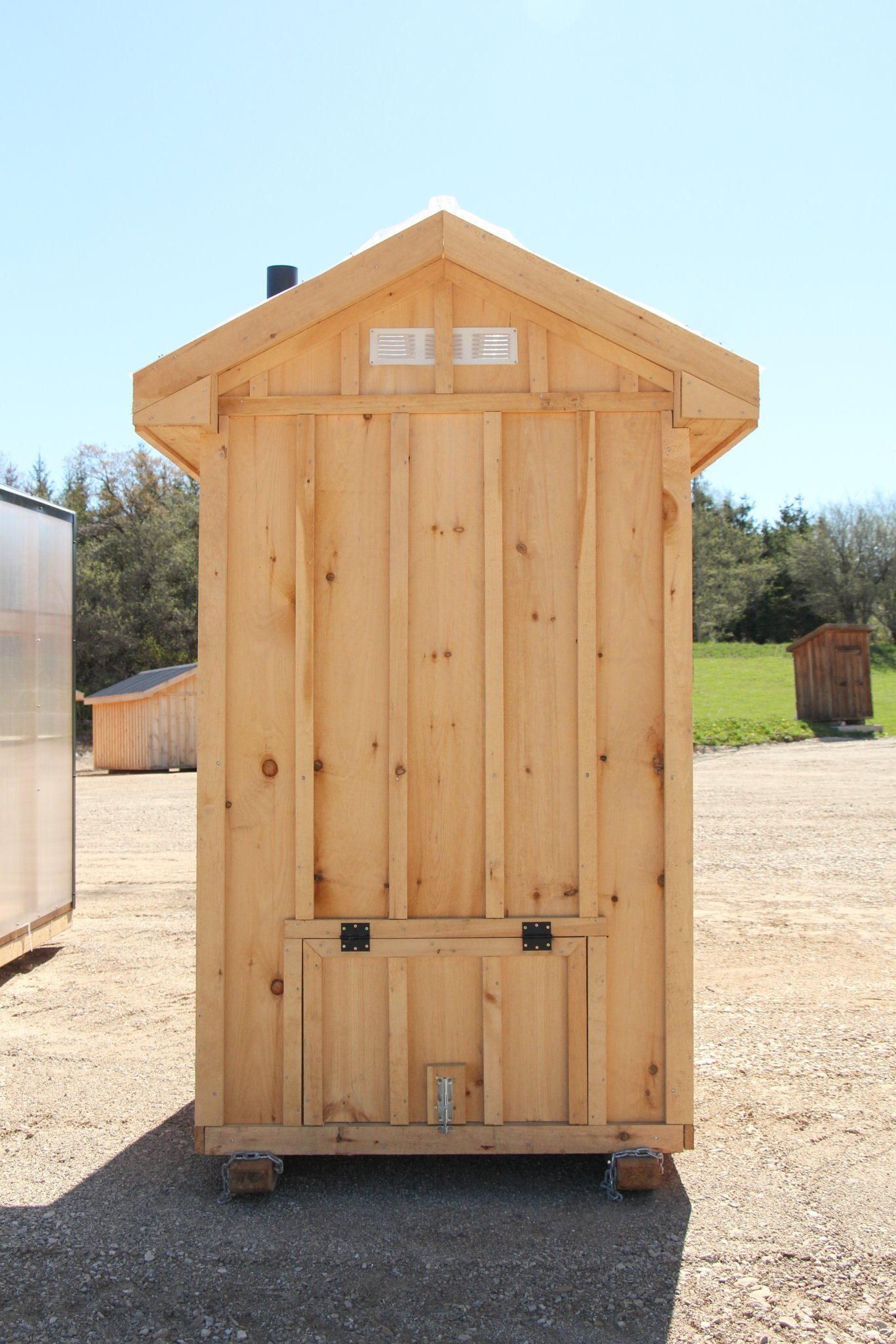 4x5 Outhouse with Clear Roof | JH-4X5OH-640-STOCK | Home - Maxwell ...