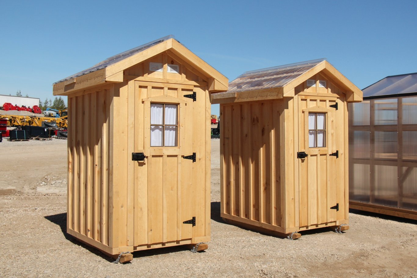 4x5 Outhouse with Clear Roof | JH-4X5OH-640-STOCK | Home - Maxwell ...