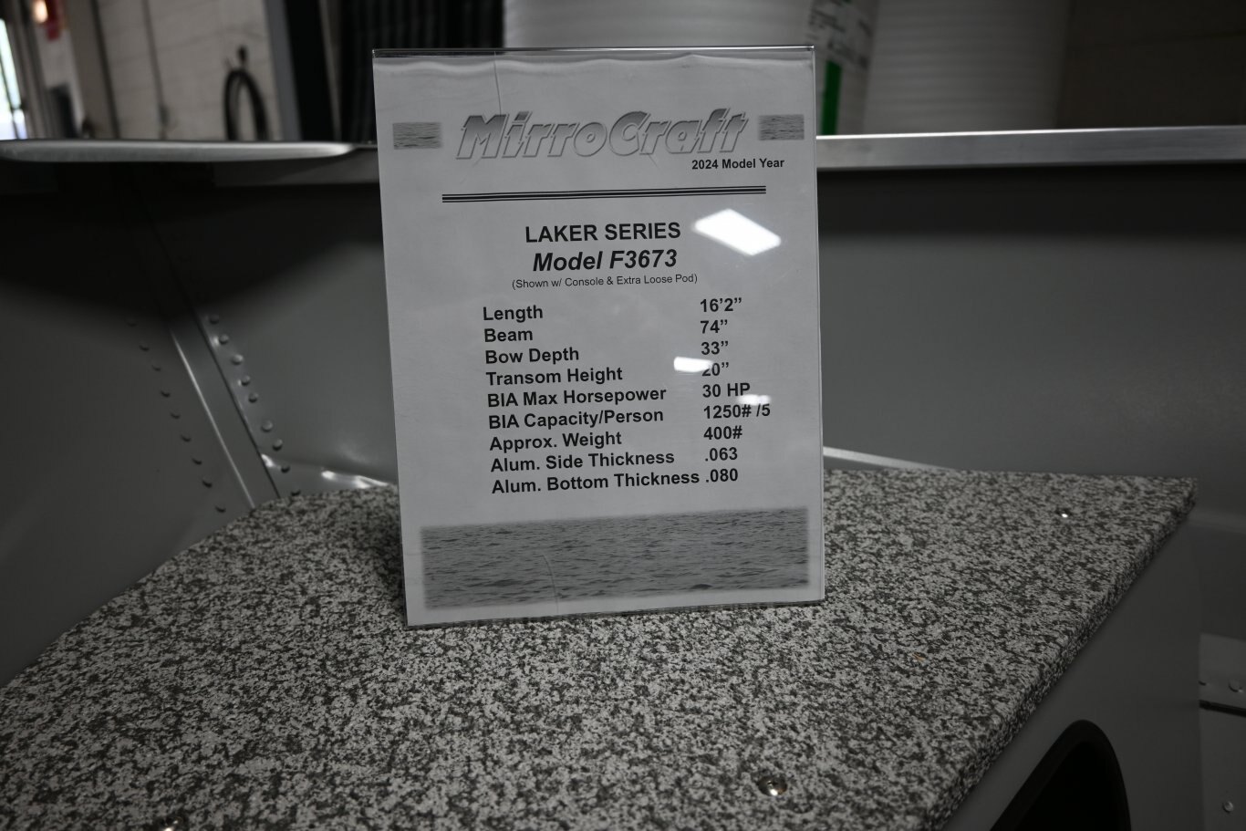 Mirrocraft 3673 LAKER SERIES Tiller | Home | Greater Sudbury, ON | 705 ...