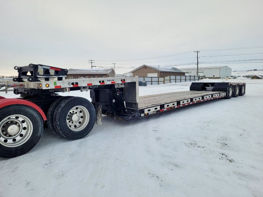 2022 Trail King TK90AMG Double Drop Detachable RGN Lowboy Trailer ...