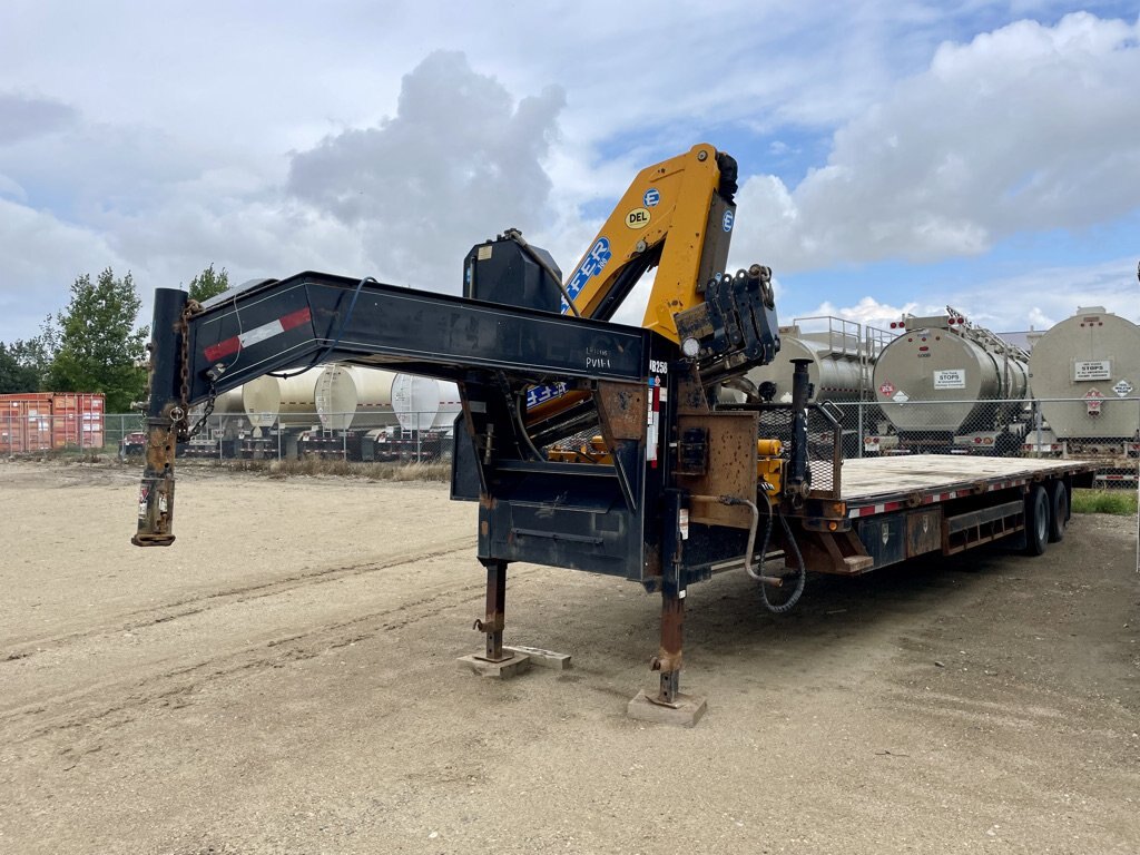 2018 Double A T/A Knuckle Picker Boom Gooseneck Trailer | RRTB01 | Used ...