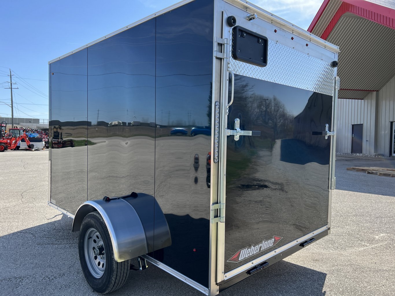 2023 Weberlane 6x10 Enclosed Trailer W610ECSW