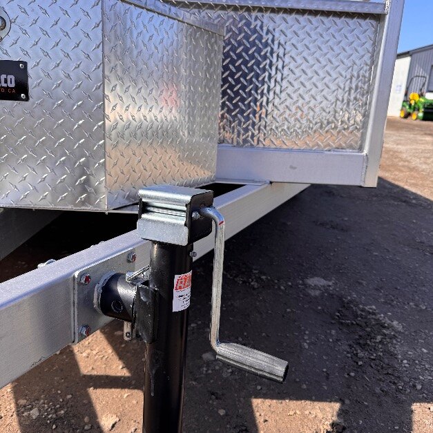 Aluminum 6x12 strait gate Tandem Axle Landscape Utility Trailer ...