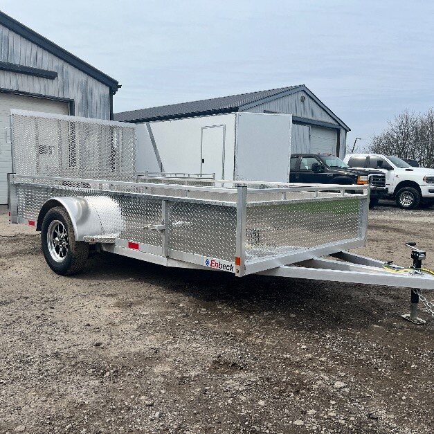 Aluminum 6x12 strait gate Single Axle Utility Trailer | Homepage ...