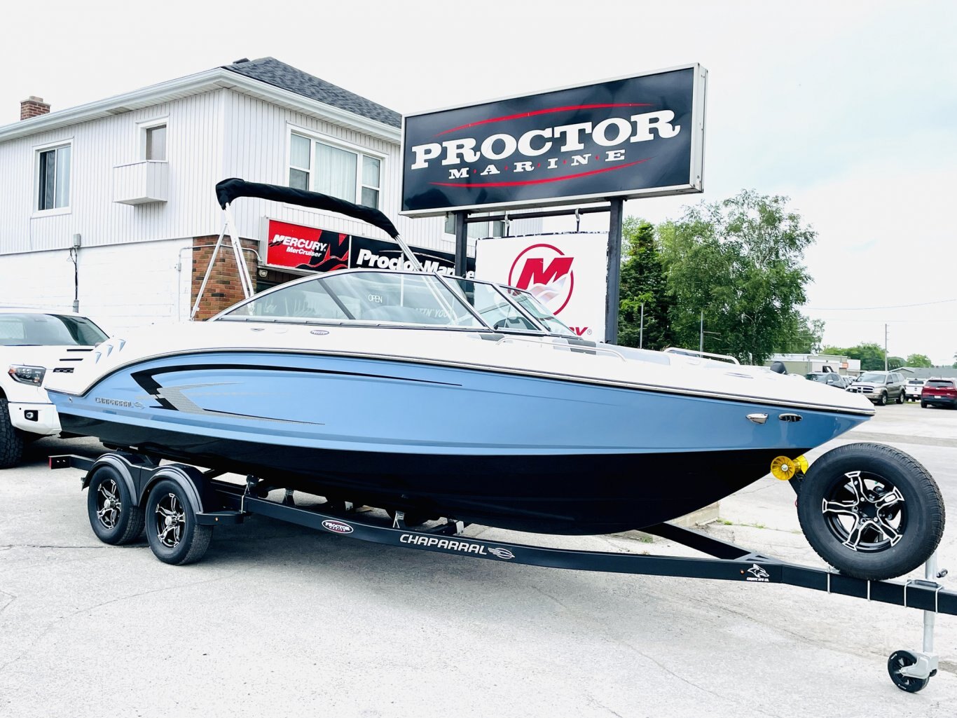 2023 CHAPARRAL 23 SSi Wide Band Hull - Steel Blue | CH23SSI23.02 | Home ...