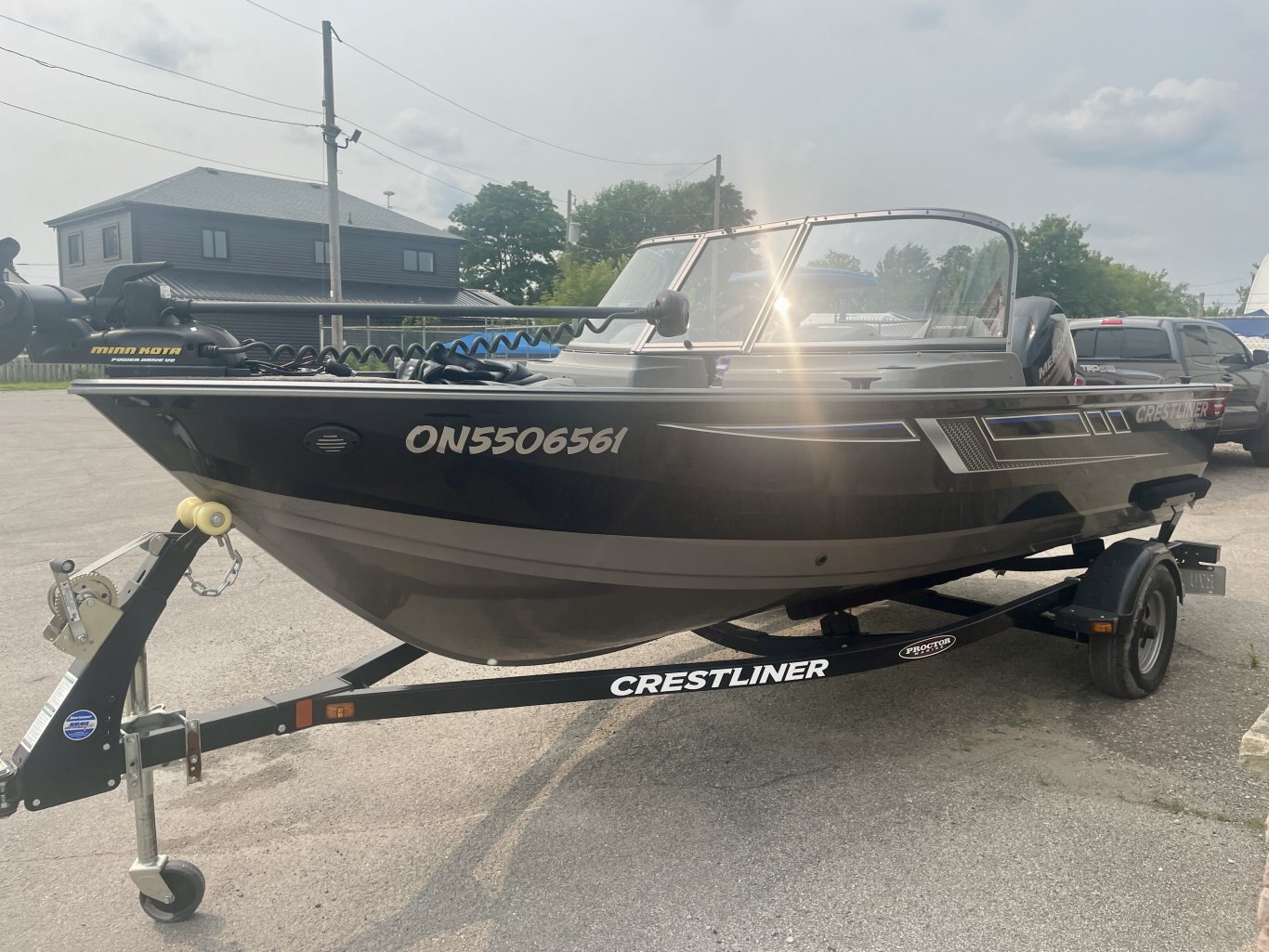 2016 Crestliner 1600 Vision - ONLY 58.8hrs!!! | BRKCR1600V23.08.01 ...