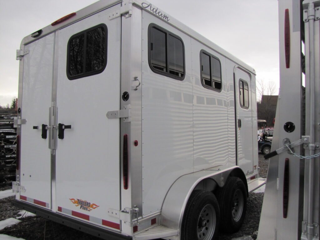 Adams Trailers 2 Horse Slant Load Trailer | Mustang M2040 | Ontario Trailers for Sale: Trailers ...